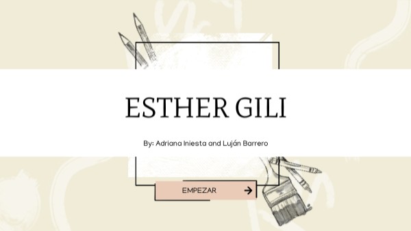 esther gili | Genially
