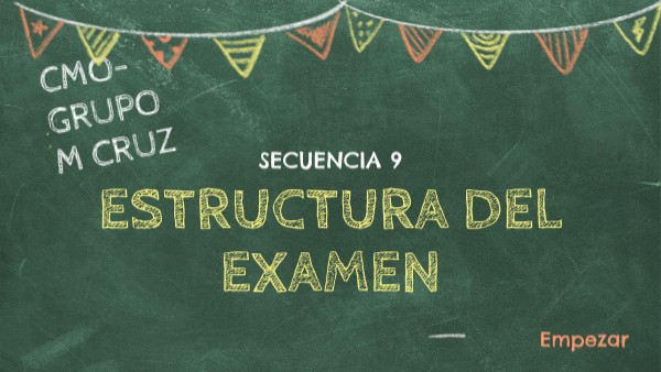 ESTRUCTURA DEL EXAMEN | Genially