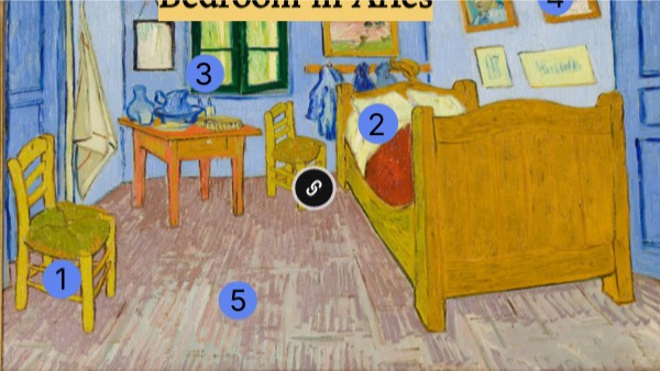 Bedroom in Arles | Genially