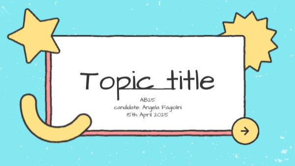 Topic title | Genially