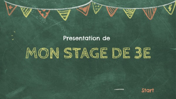 Mon stage de 3e | Genially