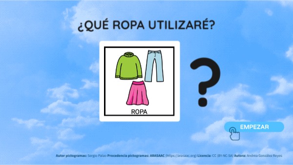 ¿Qué ropa utilizaré? | Genially