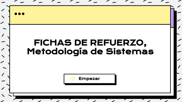 Fichas de repaso, Herramientas CASE 1 | Genially