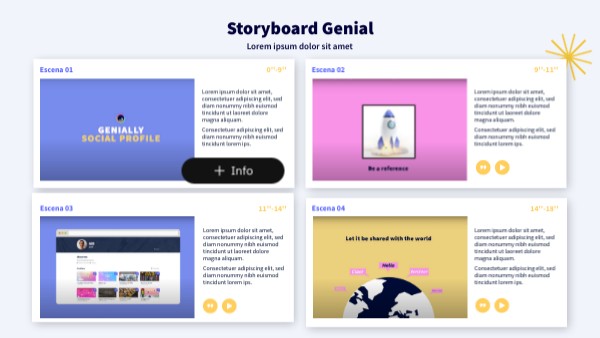Storyboard Genial | Genially