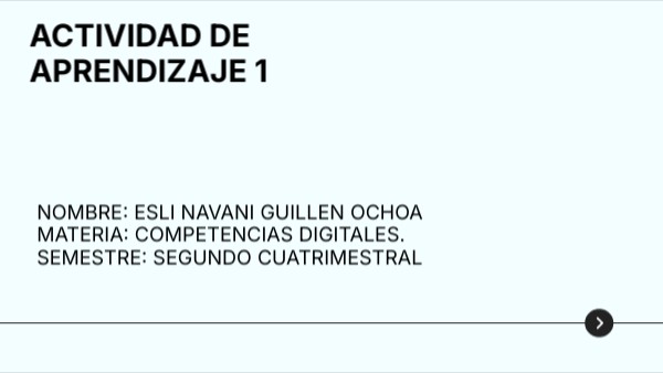 ACTIVIDAD DE APRENDIZAJE 1 | Genially