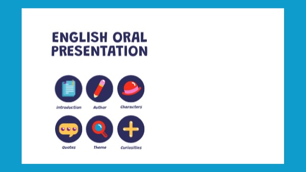 English oral presentation | Genially