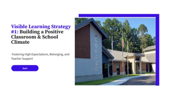 Visible Learning Strategy #1: Building a Positive Classroom & School Climate | Genially