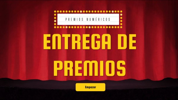 ENTREGA DE PREMIOS | Genially