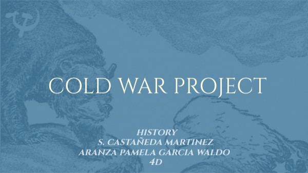 cold war project | Genially