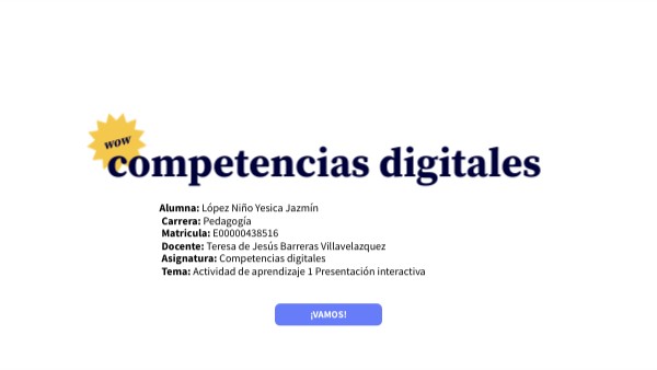 competencias digitales | Genially