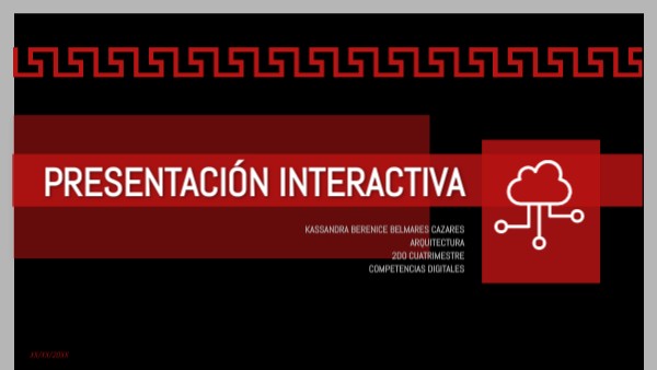 PRESENTACIÓN INTERACTIVA | Genially