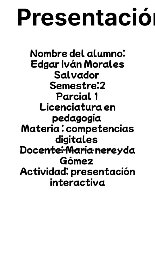 Presentación interactiva | Genially