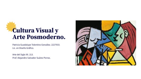 Cultura Visual y Arte Posmoderno. | Genially