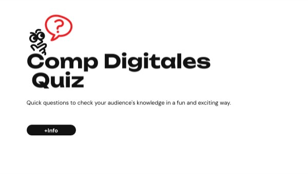 Comp Digitales Quiz | Genially