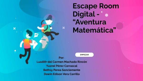 Escape Room Digital - “Aventura Matemática” | Genially