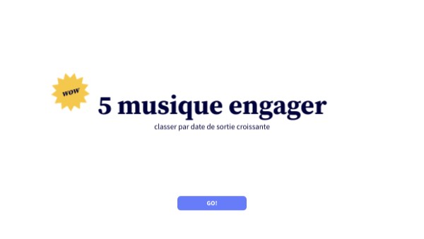 5 musique engager | Genially
