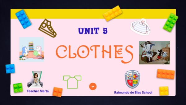 Unit 5 CLOTHES (English 4) | Genially
