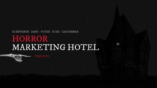 Horror Marketing hotel | Genially
