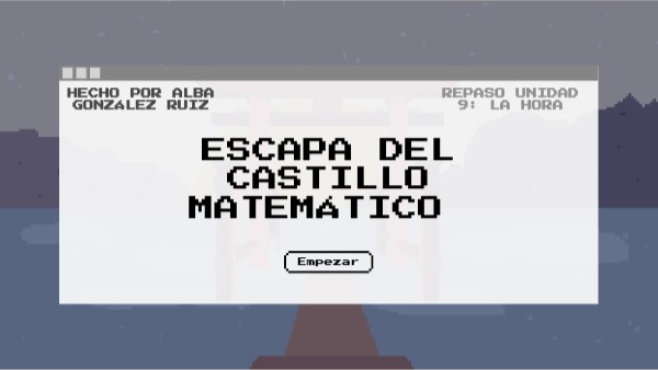 Escapa del castillo matemático - Prácticum II | Genially