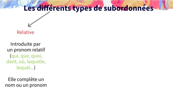 Propositions subordonnées 3ème | Genially
