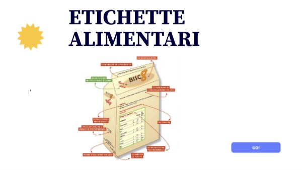 ETICHETTE ALIMENTARI | Genially