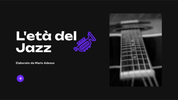 L'età del Jazz | Genially