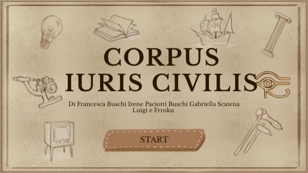 corpus iuris civilis | Genially