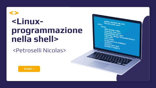 linux (programmazione nella shell) | Genially