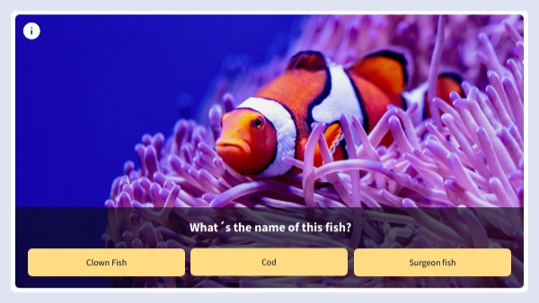 What´s the name of this fish? | Genially