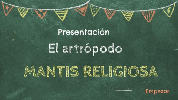 Mantis religiosa | Genially