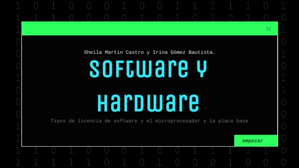 software y Hardware | Genially