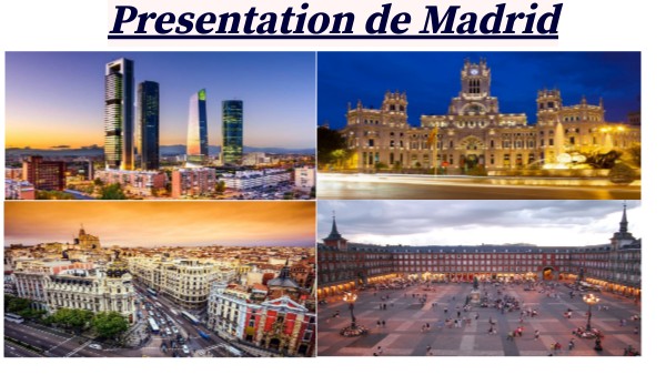 Presentation de Madrid | Genially
