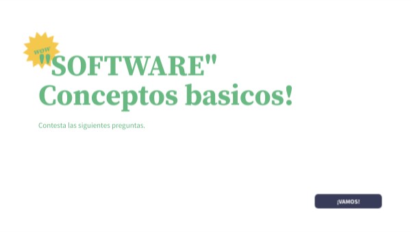 "SOFTWARE" Conceptos basicos! | Genially