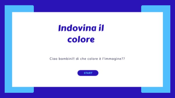Indovina il colore | Genially