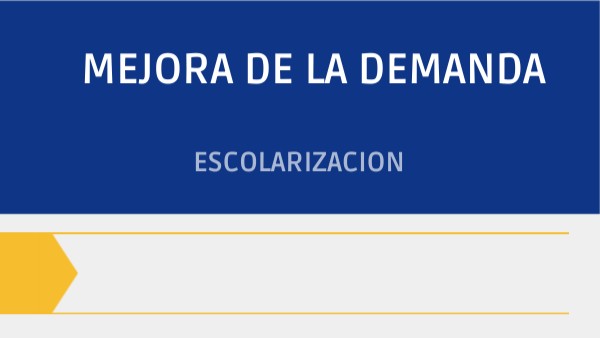 Mejora de la demanda 25-26 | Genially