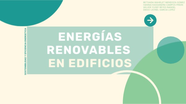 energías renovables en edificios | Genially