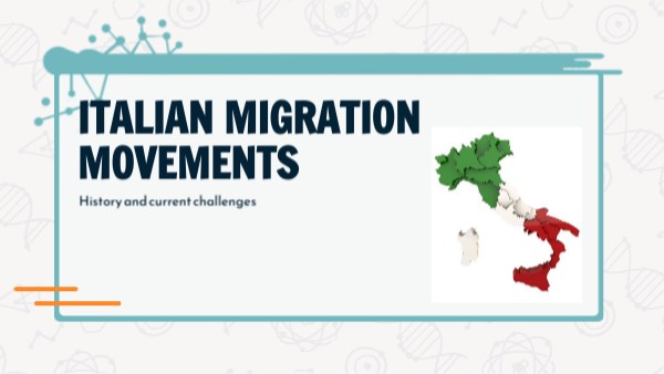Italian migration movements | Genially