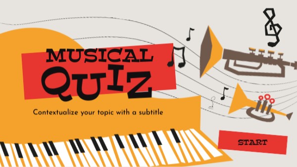 Quiz musicale | Genially