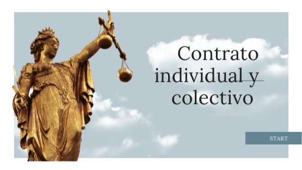 Contrato individual y colectivo | Genially