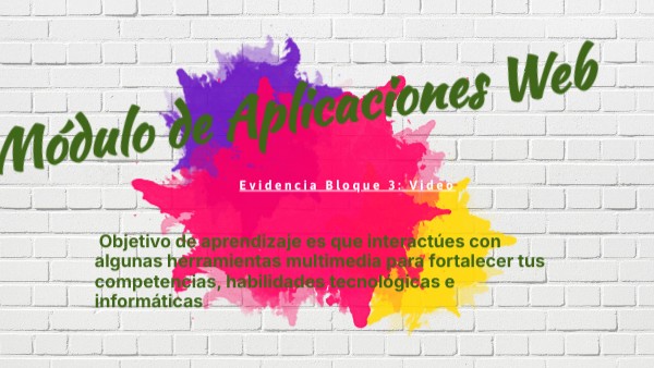 Módulo de Aplicaciones Web | Genially