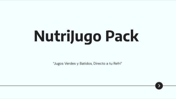 NutriJugo Pack | Genially