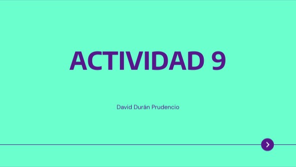 ACTIVIDAD 9 | Genially
