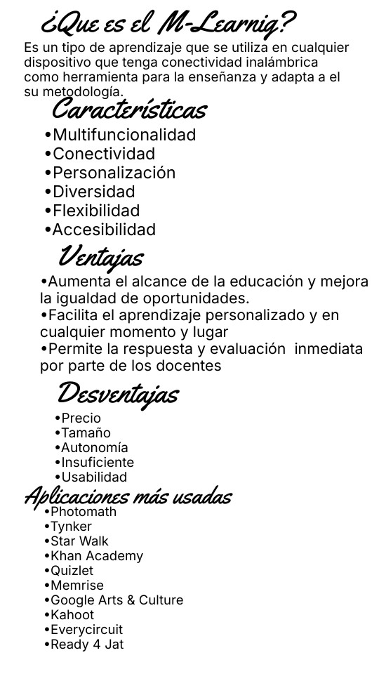 M-Learning | Genially