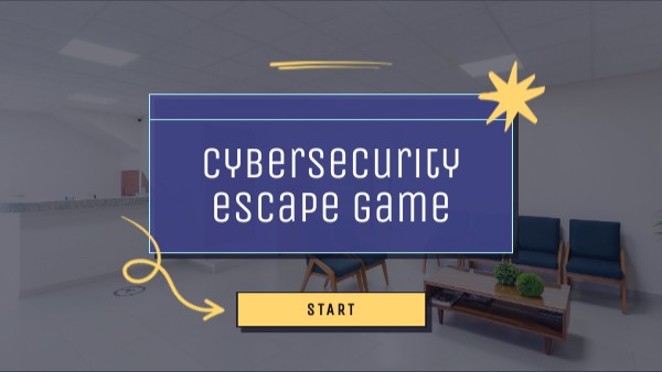 Cybersecurity Escape Game | Genially