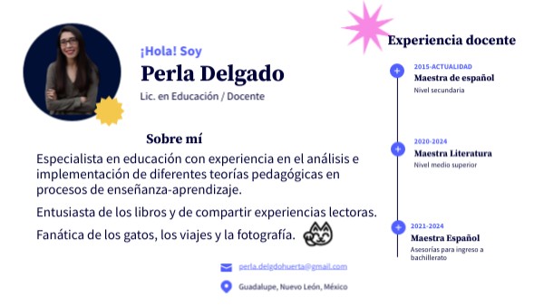 Perla Delgado | Genially