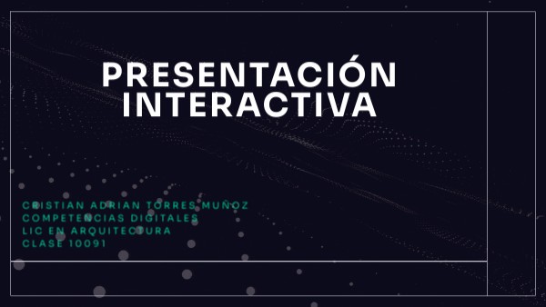 PRESENTACIÓN INTERACTIVA | Genially