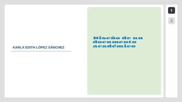 Diseño de un documento académico | Genially