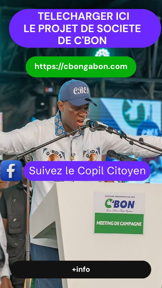 PROJET DE SOCIETE DU CANDIDAT C'BON | Genially