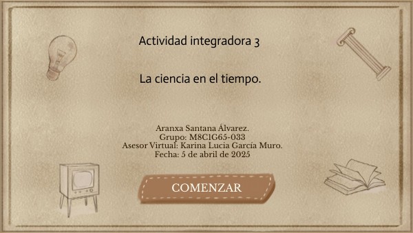 Actividad integradora 3 | Genially