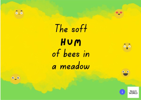 SENSORY POST #34 | The soft HUM of bees in a meadow | Genially